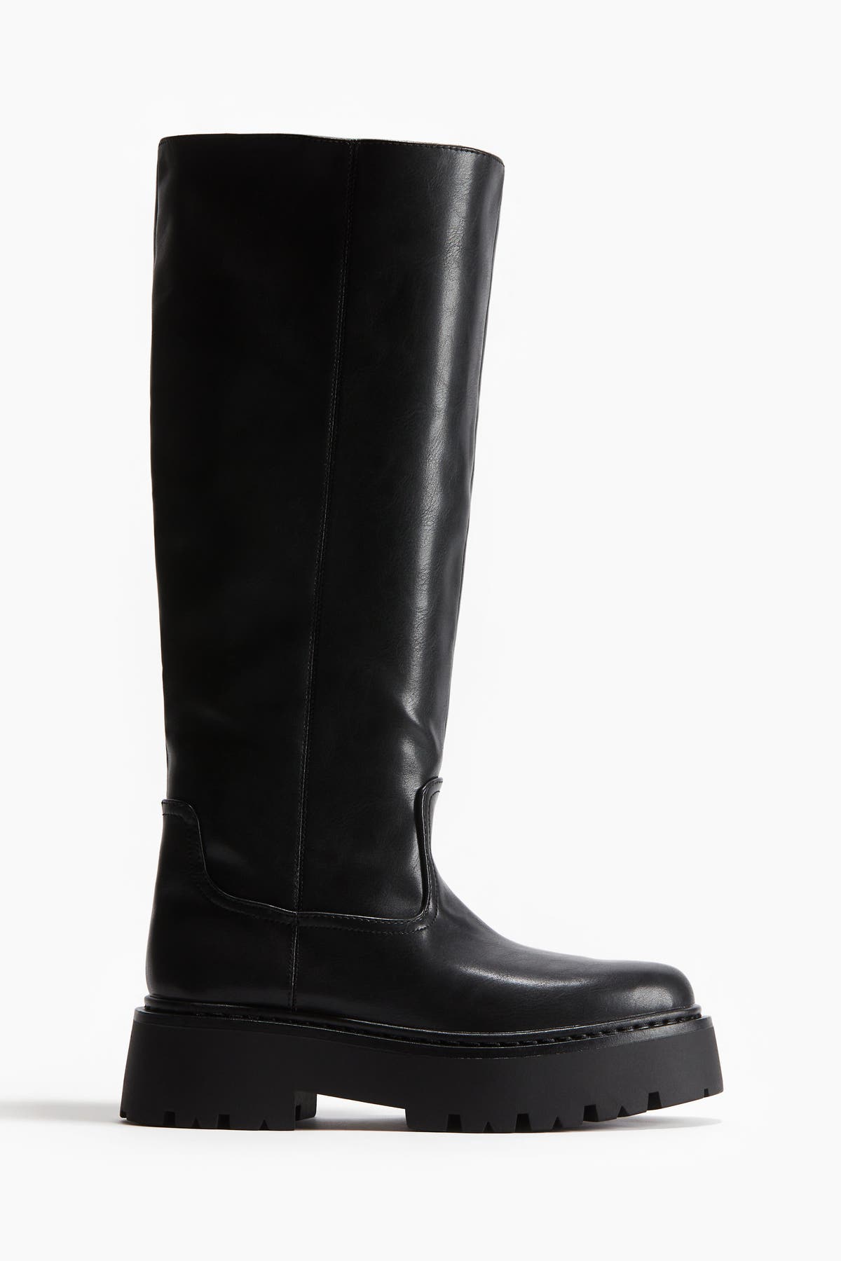 Chunky Knee-high Boots | H&M UAE