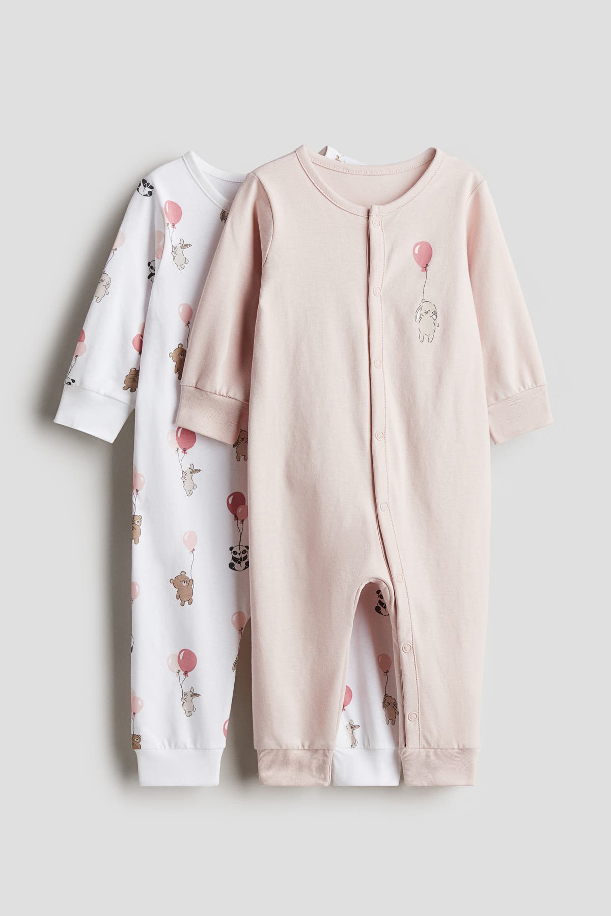 2-pack Patterned Cotton Pyjamas | H&M UAE