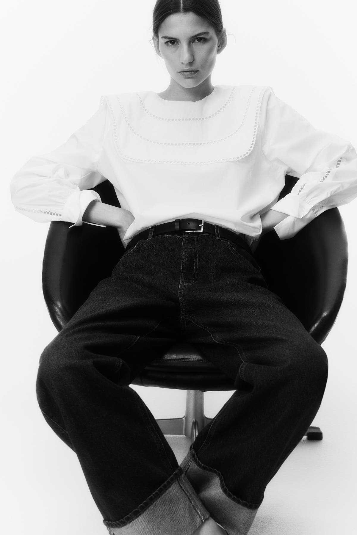 Straight Turn-up Jeans | H&M UAE