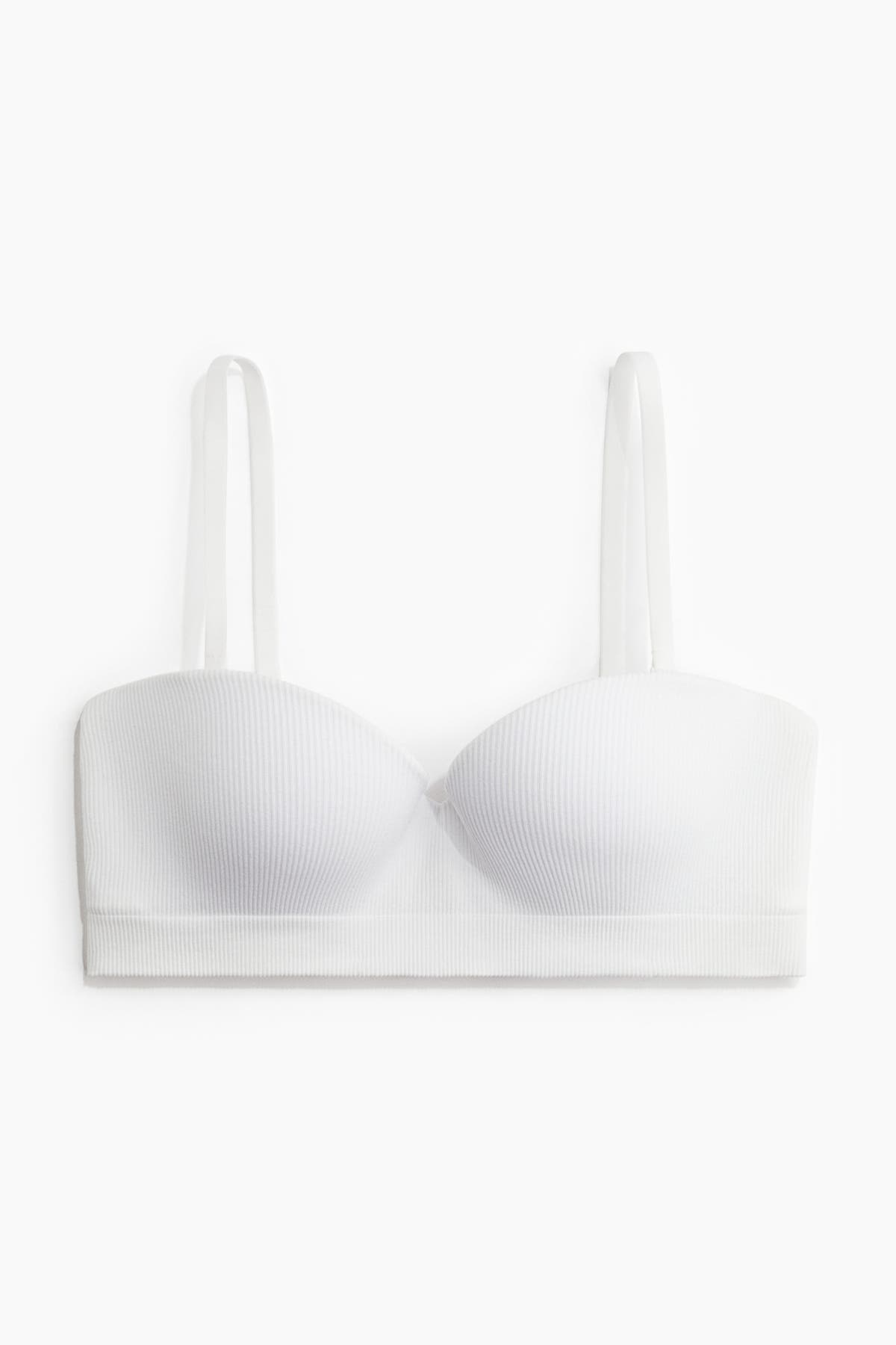 Seamless Padded Balconette Bra | H&M UAE