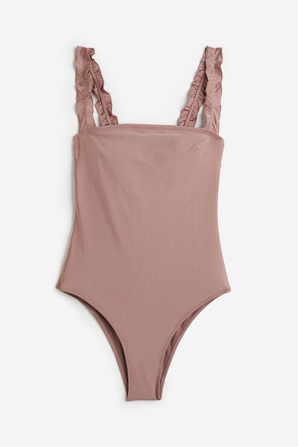 Padded-cup Ruffle-strap Swimsuit | H&M UAE