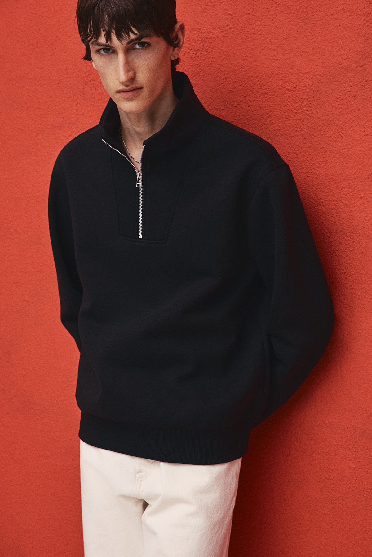 Regular Fit Zip-top Sweatshirt | H&M UAE