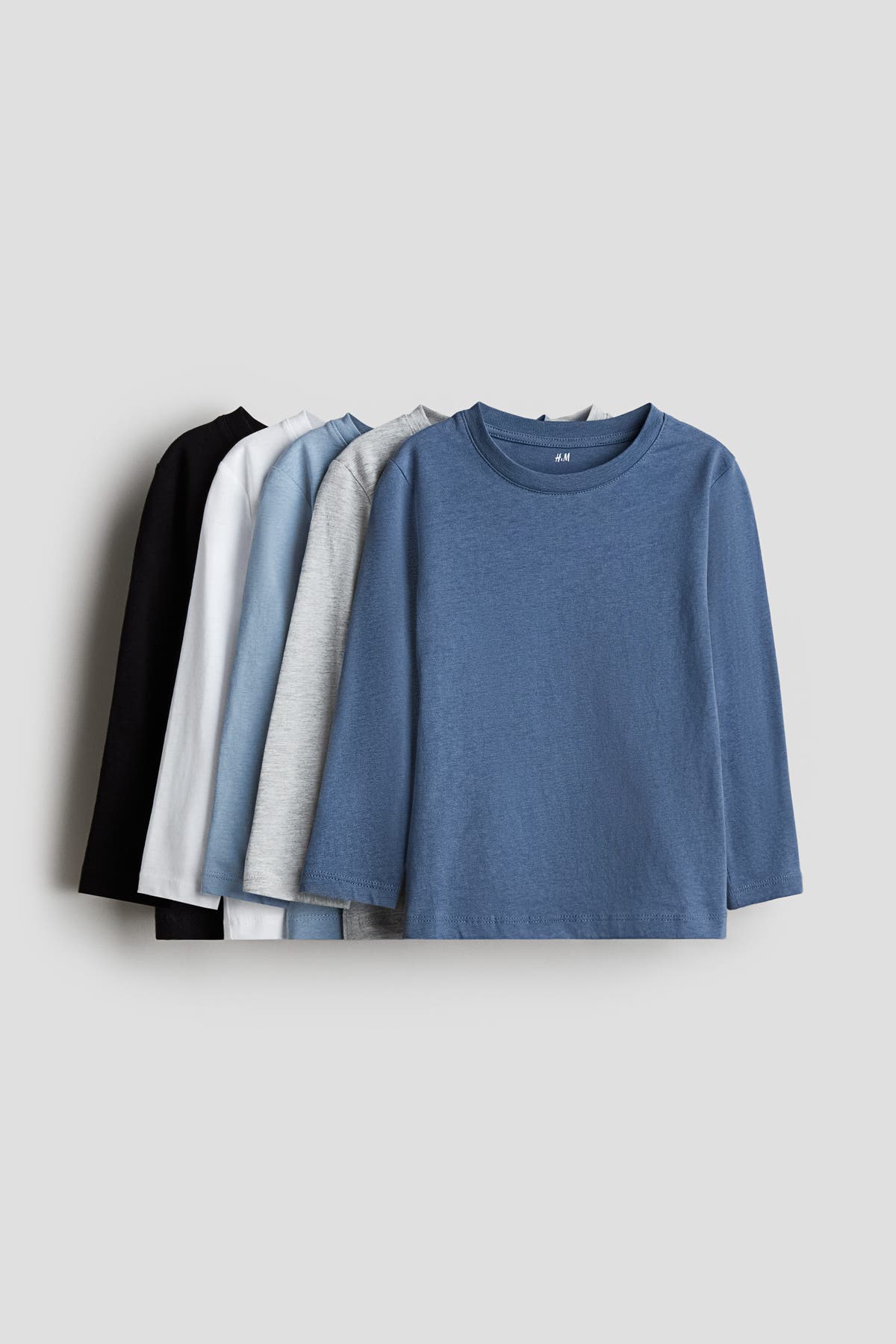 5-pack Cotton Jersey Tops | H&M UAE