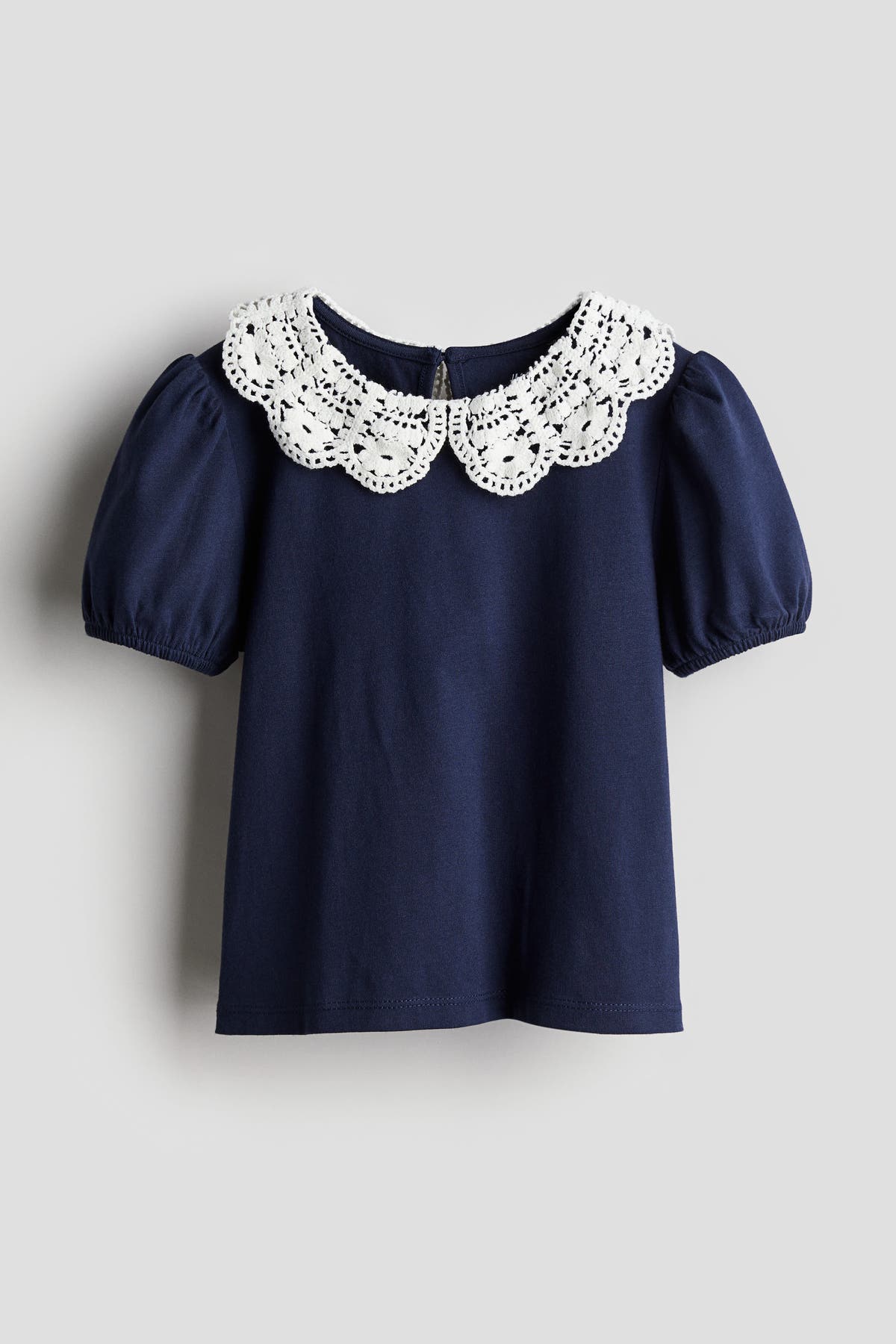 Collared Jersey Top | H&M UAE