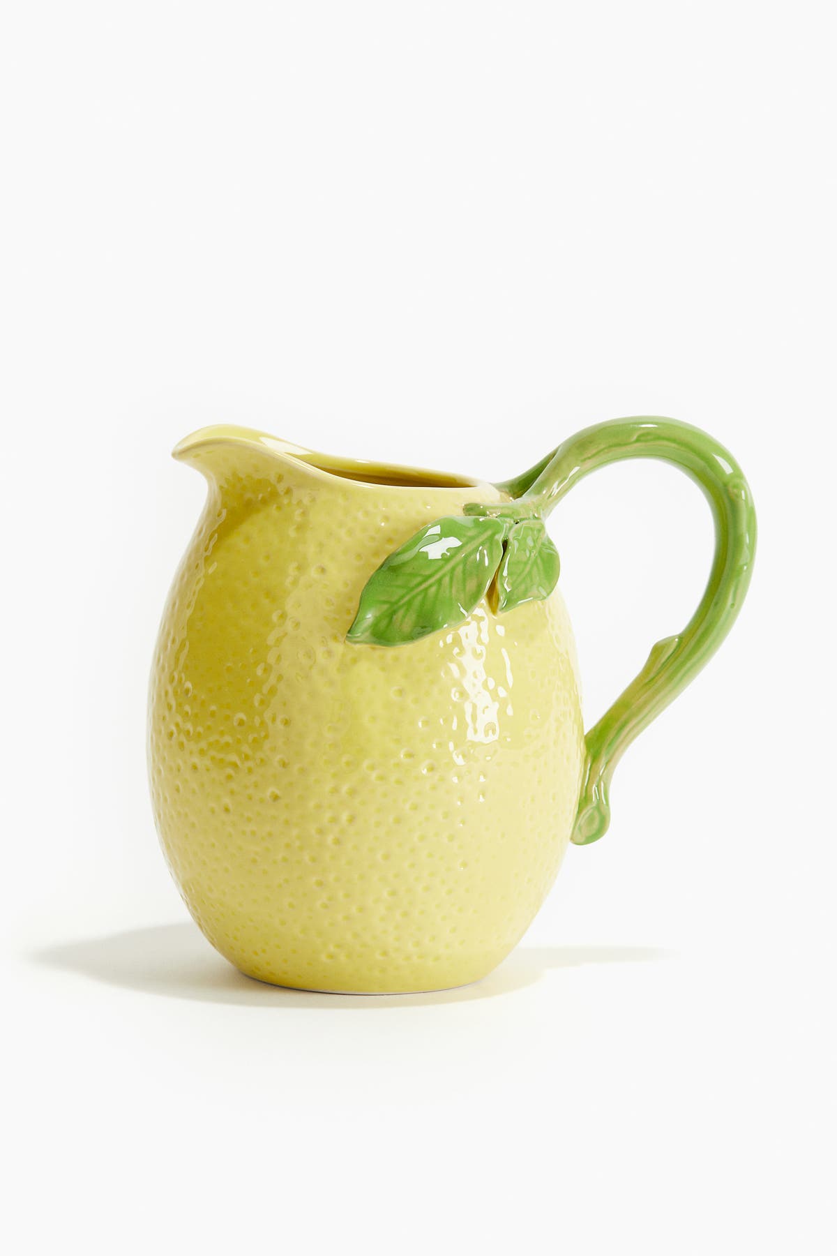 Lemon-shaped Stoneware Jug | H&M UAE