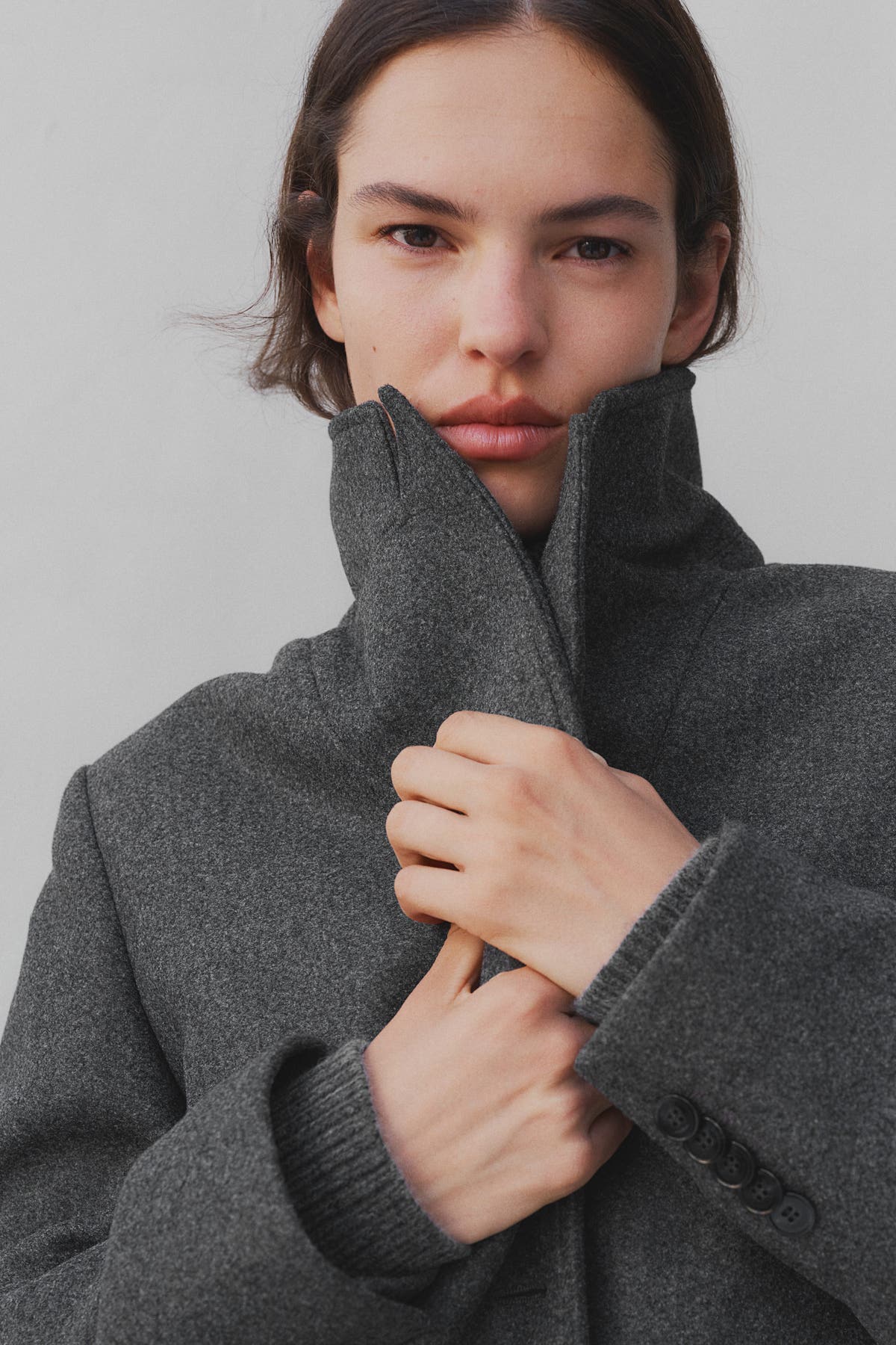 Shoulder-pad Coat | H&M UAE