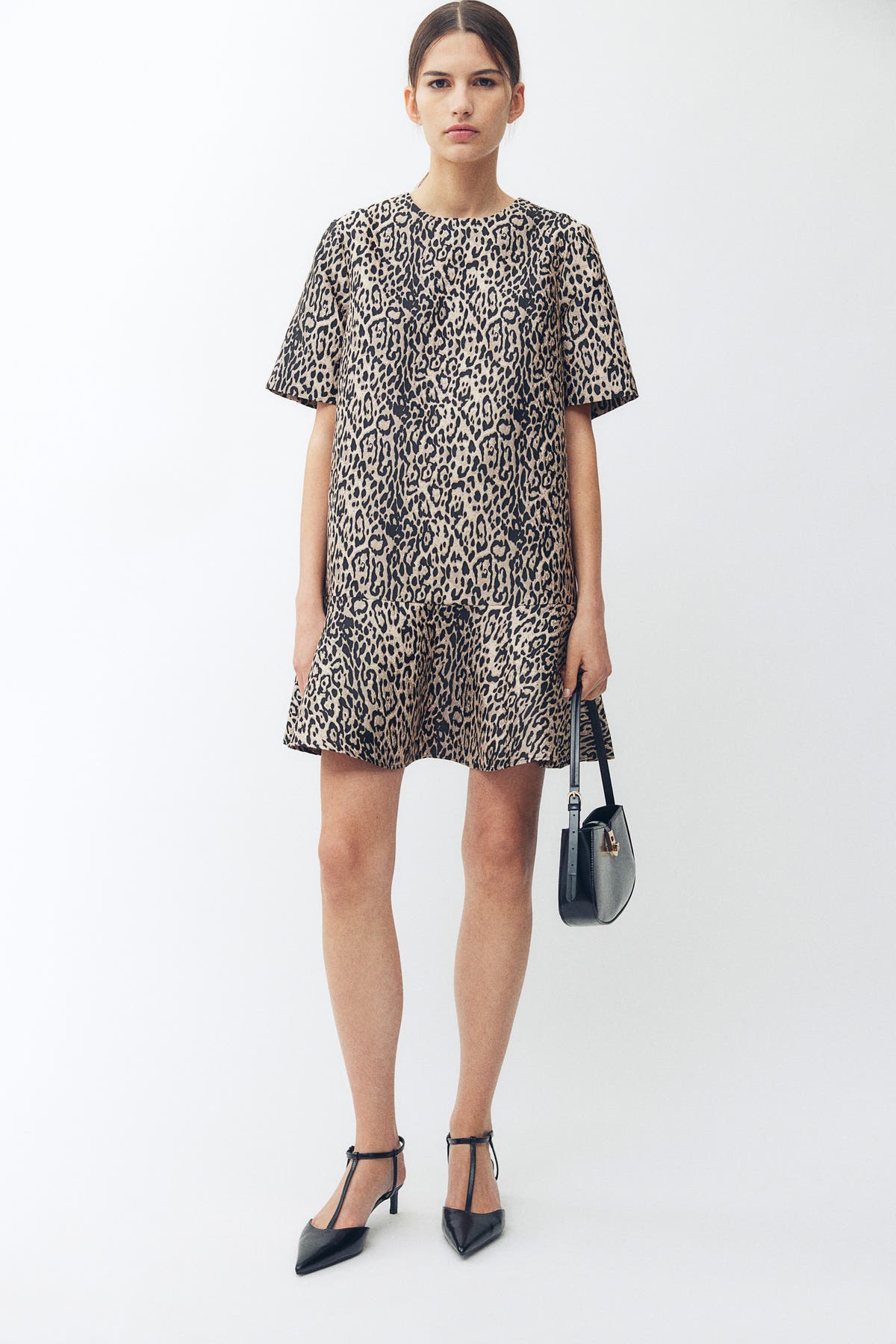 Jacquard-weave Dress | H&M UAE