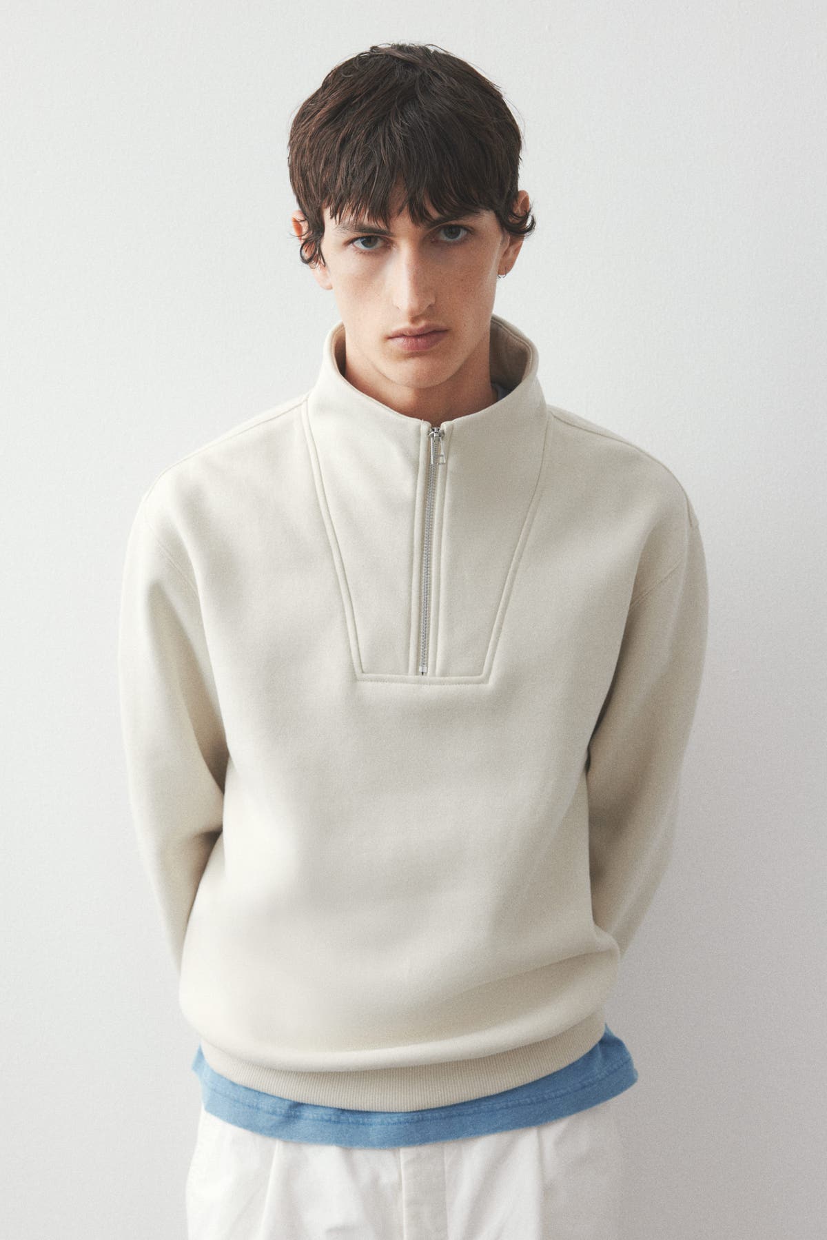 Regular Fit Zip-top Sweatshirt | H&M UAE