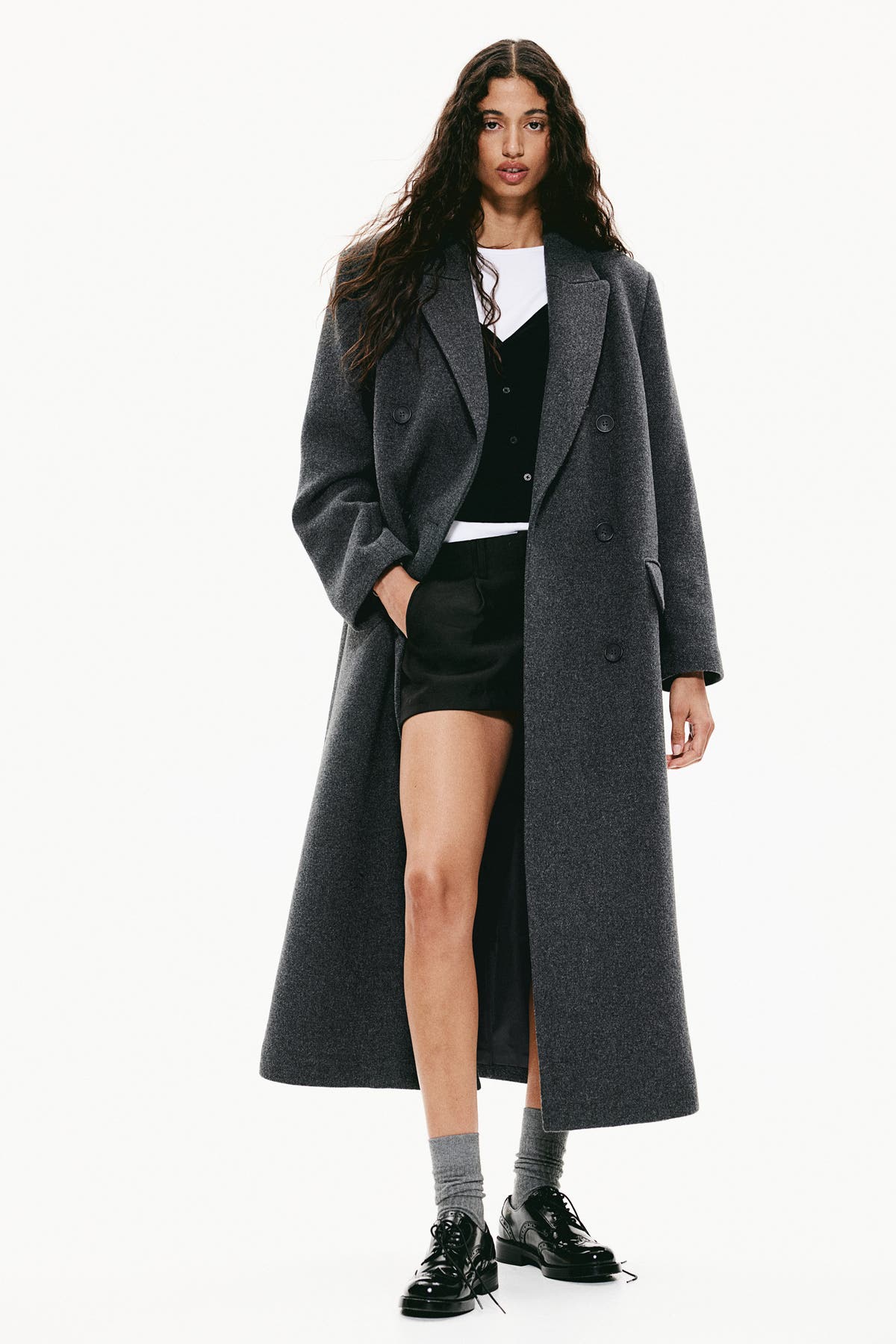 Oversized Maxi Coat | H&M UAE