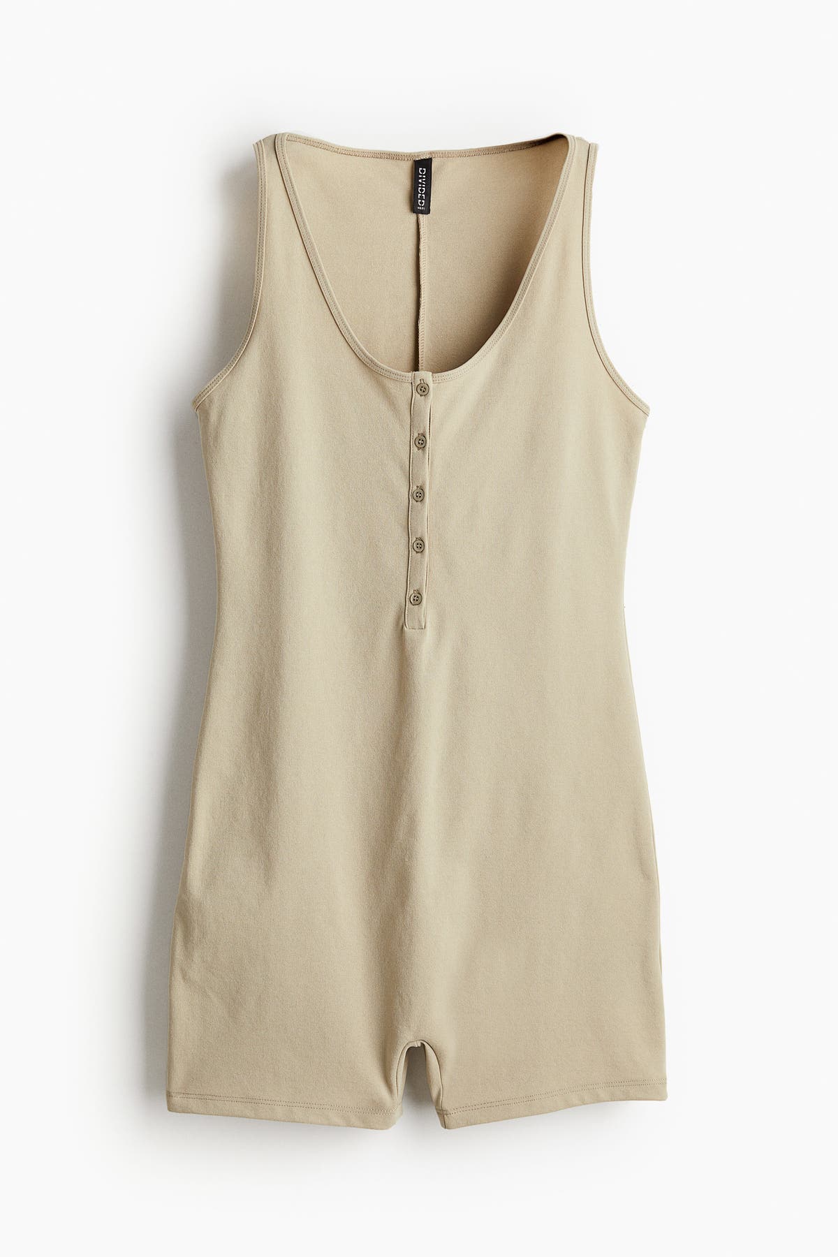 Button-placket Unitard | H&M UAE