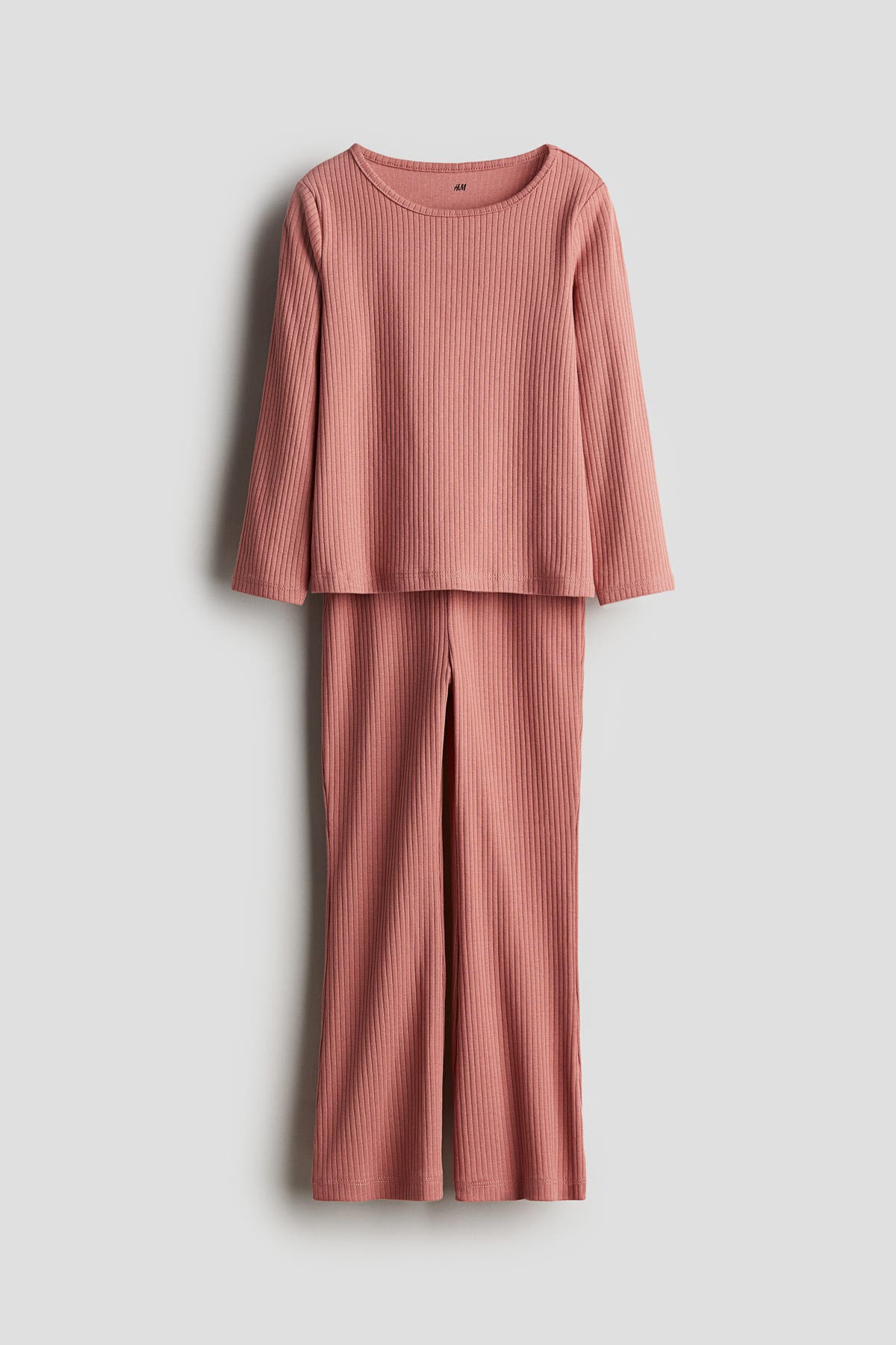 2-piece Ribbed Cotton Set | H&M UAE