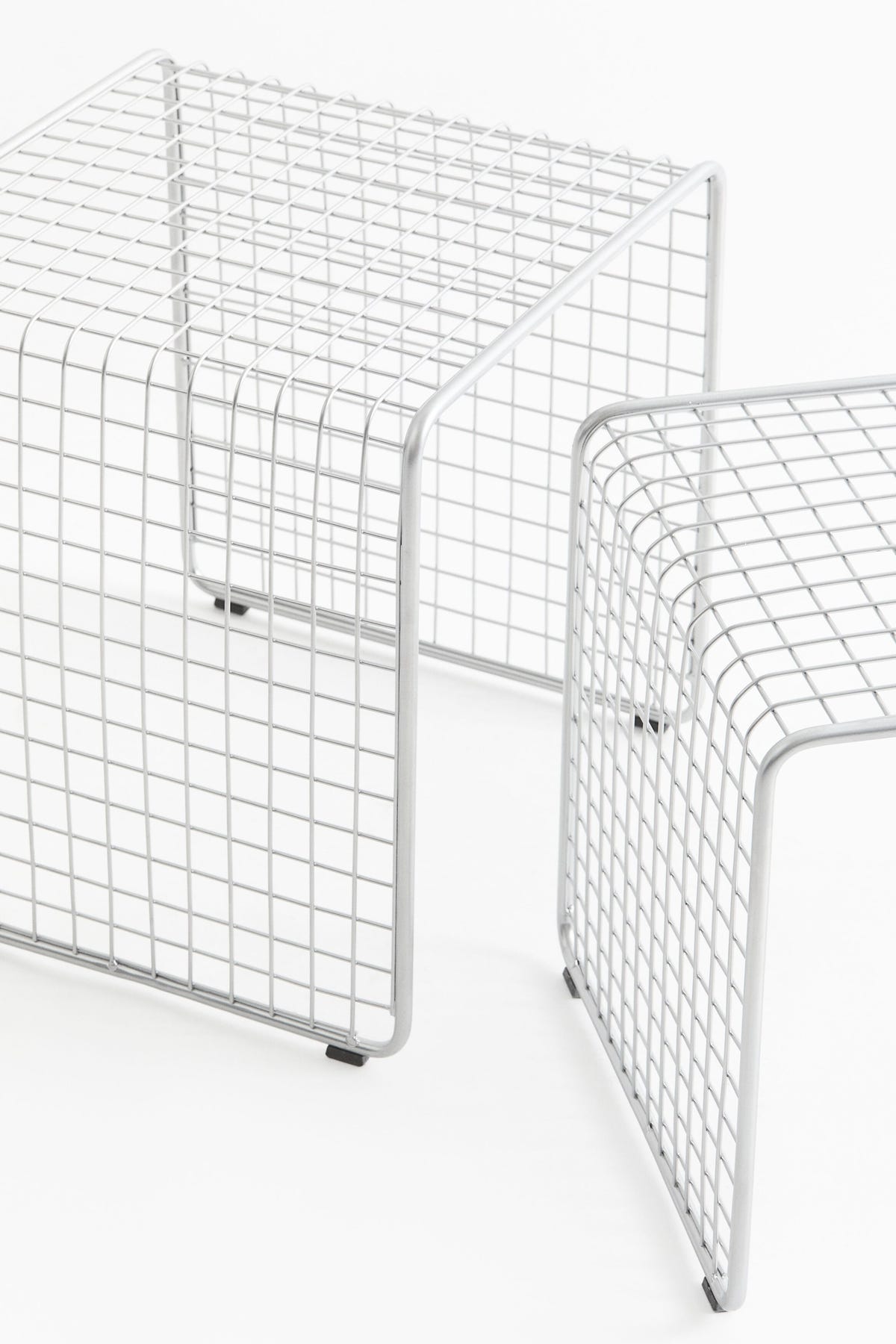 2-piece Metal Wire Table Set | H&M UAE
