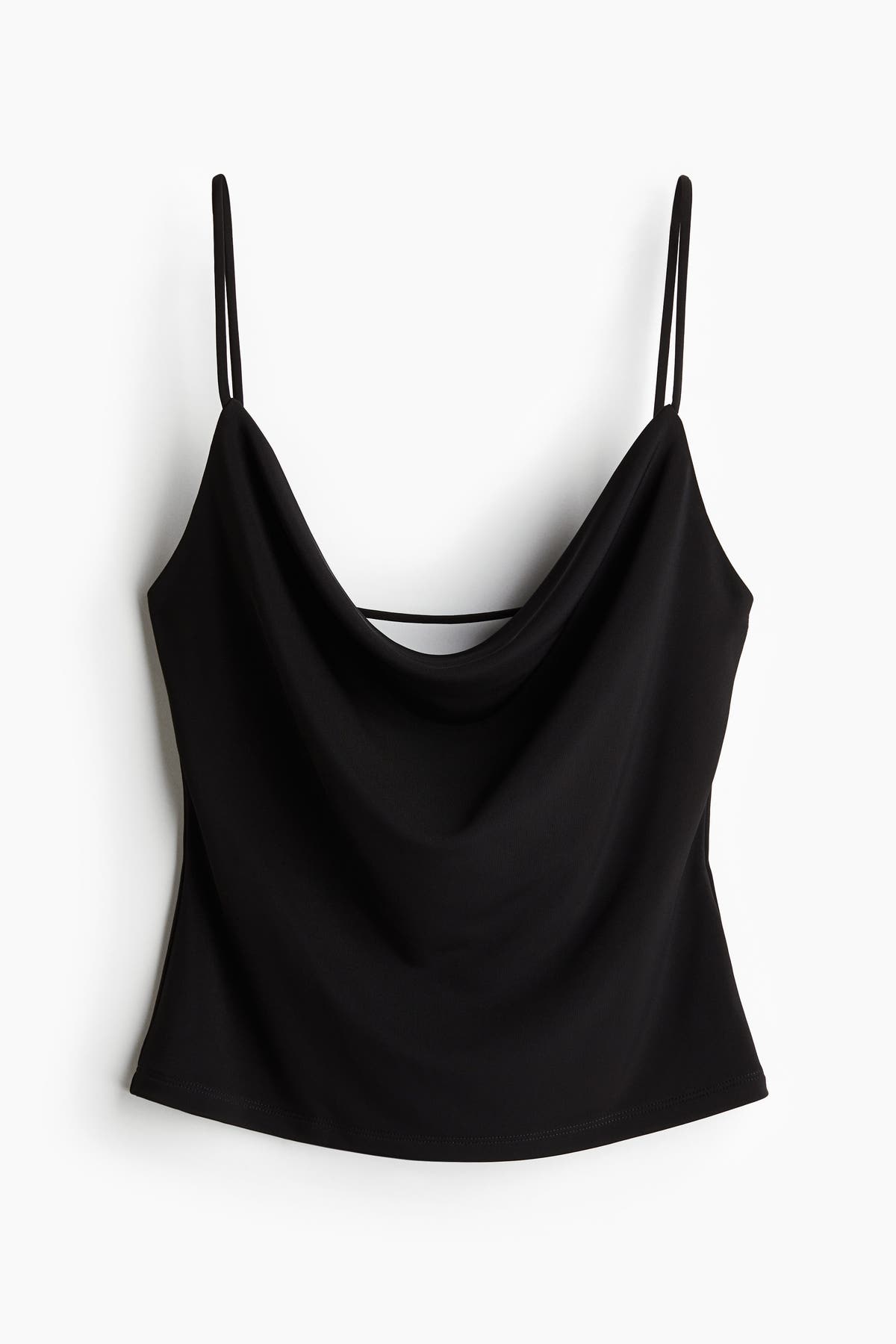 Cowl-neck Strappy Top | H&M UAE